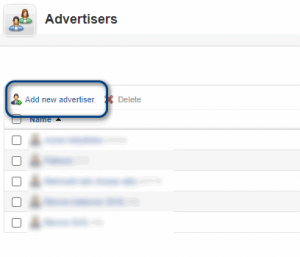 How to Create an Advertiser in Revive Adserver