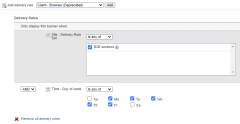 How to use Delivery Rule Sets in Revive Adserver