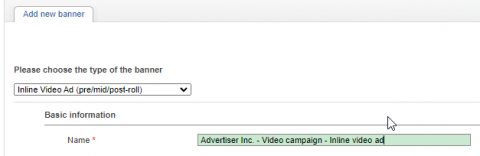 How to create a Video Ad in Revive Adserver