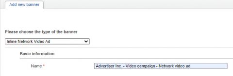 How to create a Video Ad in Revive Adserver