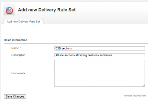 How to use Delivery Rule Sets in Revive Adserver