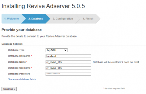 How to Install the Revive Adserver software on your server