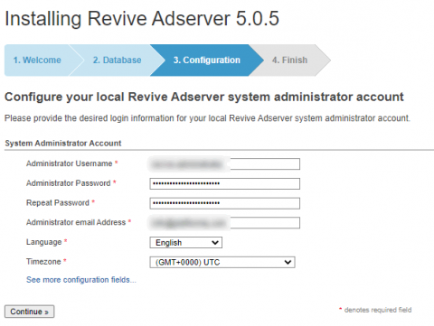 How to Install the Revive Adserver software on your server