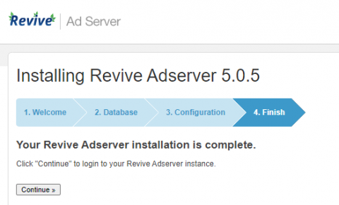 How to Install the Revive Adserver software on your server